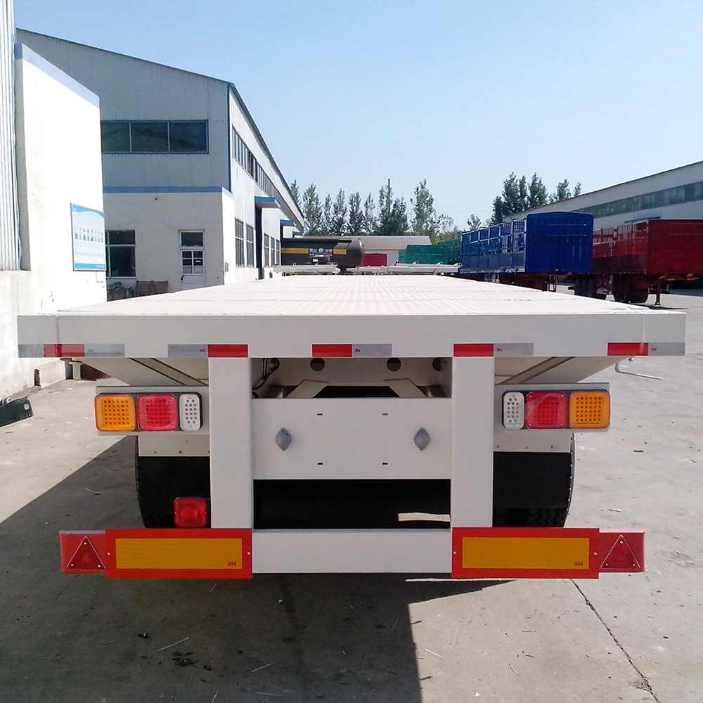 3 axle flatbed side wall semi truck trailer and 6x4 Sinotruk tractor ...
