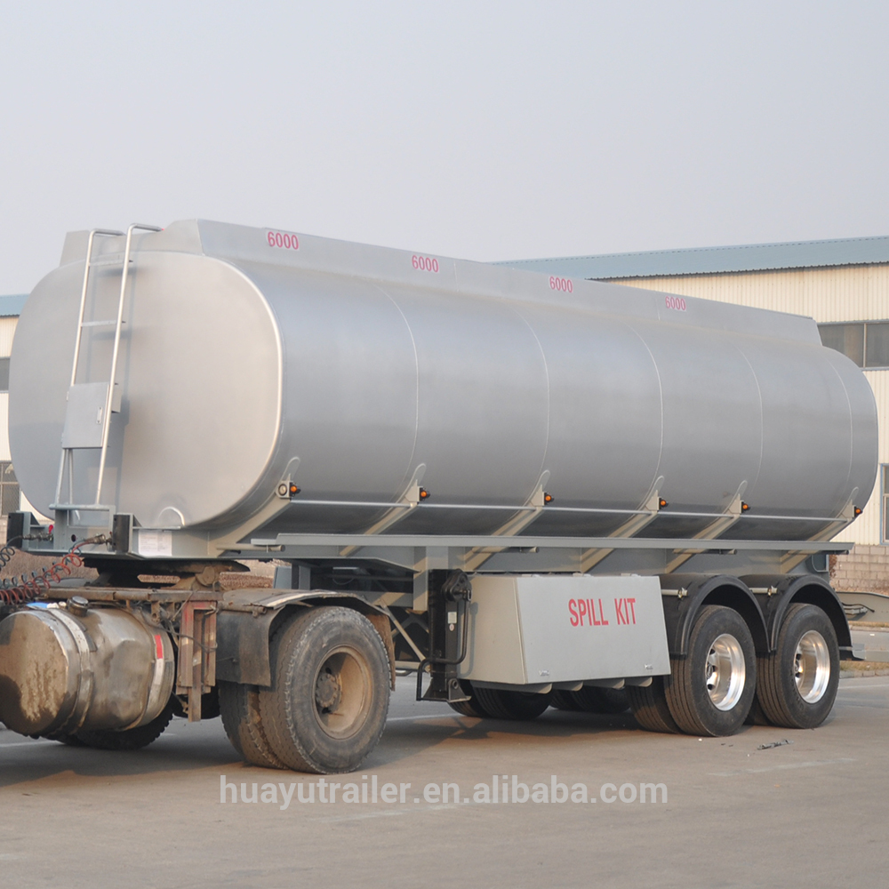 3 Axle 40000L 45000L 50000L Diesel Oil Fuel Tank Semi Trailer - My ...